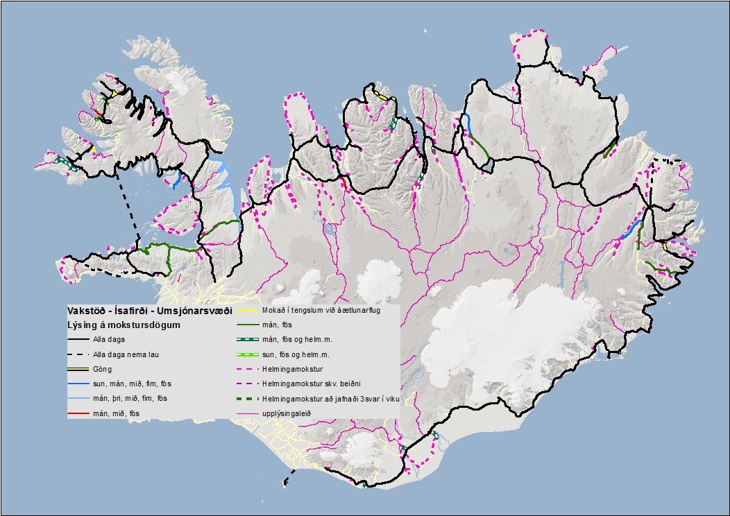 Snjómokstur | Vegagerðin